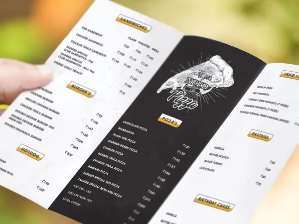 Restaurant Menu Card Design - Graphic Design Zone | Design Agency